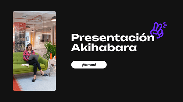 Presentación akihabara | Plantillas de Genially